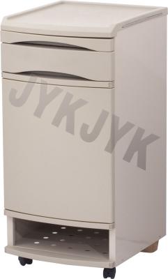 China ABS Plastic Hospital Medical Bedside Cabinet Furniture With Dining Board ODM for sale