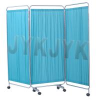 China Waterproof Hospital Furniture Accessories Three Section Examination Patient Partition Screen for sale