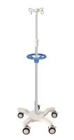 China ODM Hospital Furniture Accessories Medical ICU IV pole Stand For Infusion Syringe Pump for sale