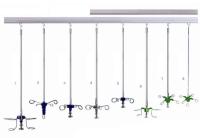 China 304SS Hospital Furniture Accessories Ceiling Hanging IV Infusion Rod for sale