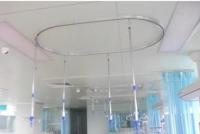 China 304SS Hospital Furniture Accessories Ceiling Hanging IV Infusion Rod for sale