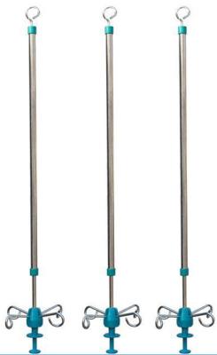 China 304SS Hospital Furniture Accessories Ceiling Hanging IV Infusion Rod for sale