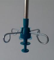 China 304SS Hospital Furniture Accessories Ceiling Hanging IV Infusion Rod for sale