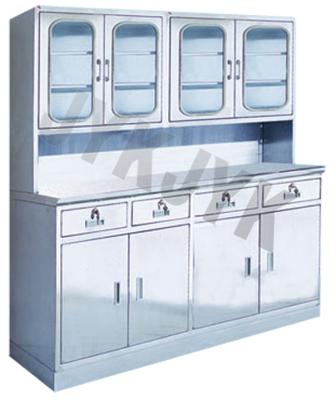 China OEM Lockable Medicine Cupboard Stainless Steel Hospital Cabinets Apparatus With Drawers for sale