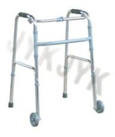 China Medical Aid Lightweight Aluminium Walking Frame Rollator Foldable Custom for sale