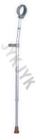 China Aluminum Hospital Walking Stick Elbow Crutch Canes For Patients 135-155cm for sale