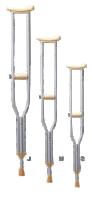China Aluminum Hospital Walking Stick Elbow Crutch Canes For Patients 135-155cm for sale