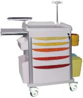 China ODM Aluminum Nursing Trolley Crash Medical Emergency Cart for sale