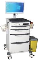 China ODM Emergency Crash Medical Trolley Cart ABS Hospital Instrument for sale