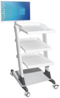 China Oem Stainless Steel ABS Nusring Medical Trolley Cart Instrument For Anaesthetic for sale