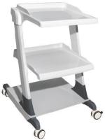 China Oem Stainless Steel ABS Nusring Medical Trolley Cart Instrument For Anaesthetic for sale