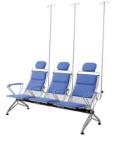China OEM Clinic Hospital Furniture Chairs Infusion Chairs With IV Pole Medical Furniture for sale