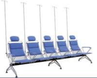 China OEM Clinic Hospital Furniture Chairs Infusion Chairs With IV Pole Medical Furniture for sale