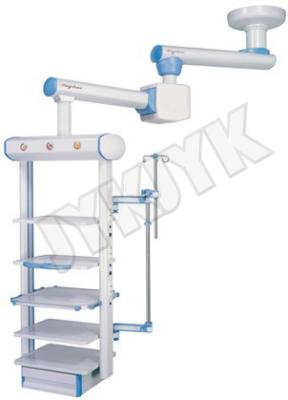 China 4kVA Double Arm Electric Endoscope Hospital Pendant For Medical Surgical ICU for sale