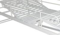 China power  coated Hospital Bed Cot with two functions for sale