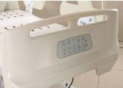 China Electric Intensive Care   Hospital Bed with control panel on side rail for sale