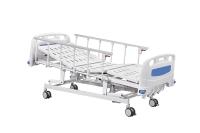China Manual control Five functions Adjustable Hospital Bed for sale