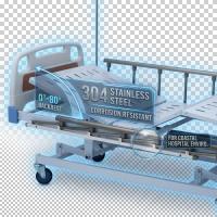 China 304 Stainless Steel Full Electric Three Function Adjustable Hospital Bed Corrosion Resistant For Coastal Hospital Environment for sale