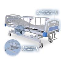 China Electric Pediatric Adjustable Hospital Bed With Cartoon Theme Decorative Panels RGB Night Light Child Friendly Design for sale