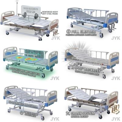 China Full Electric Bariatric Adjustable Hospital Bed Heavy Duty 350kg Capacity Extra Wide With Reinforced Steel Frame for sale