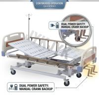 China Modular Detachable Adjustable Hospital Bed Easy Assembly Tool Free Design Four Section Bed Base Quick Ship Container Load for sale