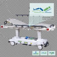 China Stainless Steel Half-Length X-Ray Translucent Patient Shifting Trolley Stretcher Radiology Compatible 200kg for sale