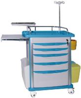China Medical Trolley Cart Emergency Crash Cart  hospital furniture medical furniture emergency cart for sale
