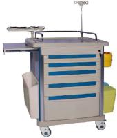 China Medical Trolley Cart Emergency Crash Cart  hospital furniture medical furniture emergency cart for sale