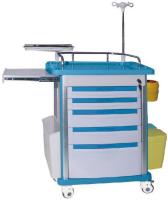 China medical trolley cart ABS  Emergency cart Emergency Cart Injection Molding Heavy Duty Medical Supply Cart for Healthcare Facilities for sale