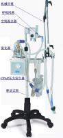 China Infant Neonatal Bubble CPAP with Oxygen Air Blender Medical Medical Equipment for sale