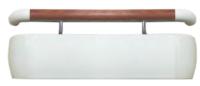 China nursing home corridor wall handrail Crashproof  Hospital Corridor Handrail Wall for sale