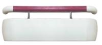 China nursing home corridor wall handrail Crashproof  Hospital Corridor Handrail Wall for sale