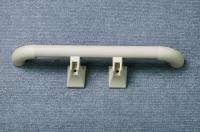 China nursing home corridor wall handrail Crashproof  Hospital Corridor Handrail Wall in round for sale
