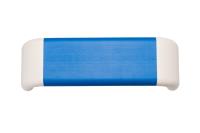 China Hospital aluminum alloy with PVC  Corridor wall Handrail with plain panel Safeguard Wall Bumpers for sale