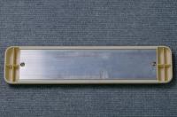 China Hospital aluminum alloy with PVC  Corridor wall safety strip collision prevention strip Safeguard Wall Bumpers for sale