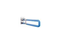China Hospital toilet  handrail (turn up) with stainless steel base Safeguard Wall Bumpers Resthome toilet handrail(turn up) with stainless steel base for sale