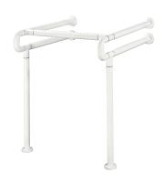 China Hospital wash bassin handrail with stand  Safeguard Wall Bumpers Resthome wash bassin handrail with stand for sale