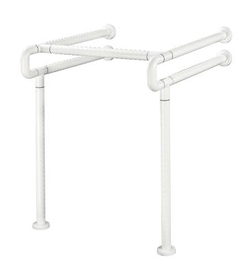 China Hospital wash bassin handrail with stand  Safeguard Wall Bumpers Resthome wash bassin handrail with stand for sale