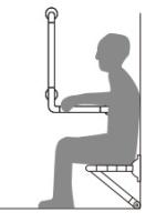 China Hospital bath chair  Safeguard Wall Bumpers Resthome bath chair for sale
