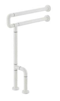 China Hospital toilet U shape handrail with stand Safeguard Wall Bumpers Resthome toilet U shape handrail with stand for sale