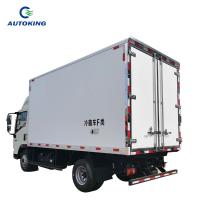 China Eggs Fruits Vaccines Refrigerated Box Van 11T - 20T Box Truck Refrigeration for sale