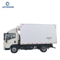 China SINOTRUK 4*2 Freezer Truck Frozen Food Transport Chiller Van for sale