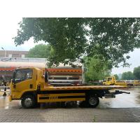 China 7890*2400*2550mm ISUZU Flat-Bottomed Remote Control Barrier Truck For Barrier Control for sale