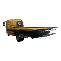 China 10T Wheeled Barricade Truck Diesel Fuel Wheel Lift Tow Truck for sale