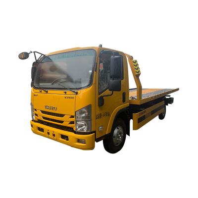 China 10T Wheeled Barricade Truck Diesel Fuel Wheel Lift Tow Truck for sale