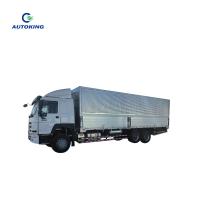 China 2024 6x4 380Hp HOWO Cargo Truck Van Medium Sized Cargo Heavy Truck for sale
