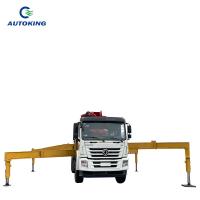 China 18 Ton Large Concrete Pump Truck THB36 50m Truck Mounted Boom Pump for sale