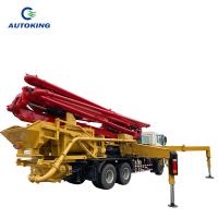 China 18 Ton Large Concrete Pump Truck THB36 50m Truck Mounted Boom Pump for sale