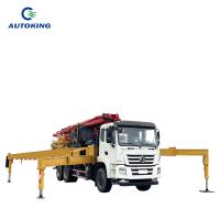 China 18 Ton Large Concrete Pump Truck THB36 50m Truck Mounted Boom Pump for sale