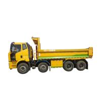 China Construction Waste 8*4 Dumper Truck 40000kg FAW Tipper Truck Automatic Unloading for sale